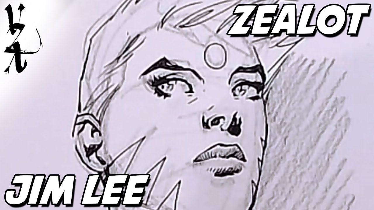Jim Lee drawing Zealot - YouTube