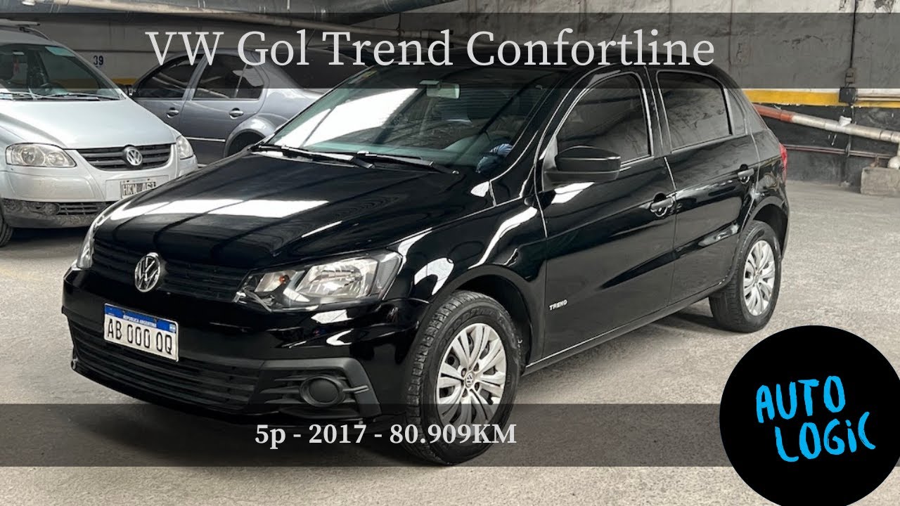 VW Volkswagen Gol Trend 1 6 Confortline 5 puertas 2016 en venta - YouTube