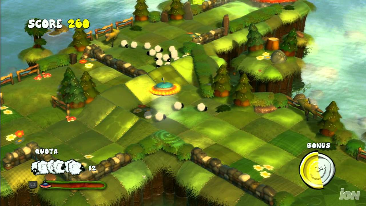 Flock PlayStation 3 Gameplay - UFO's - YouTube