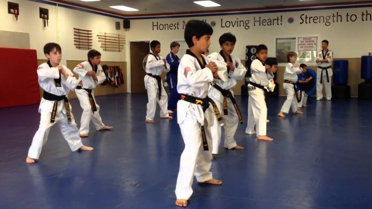 1st dan poomse -1 - YouTube