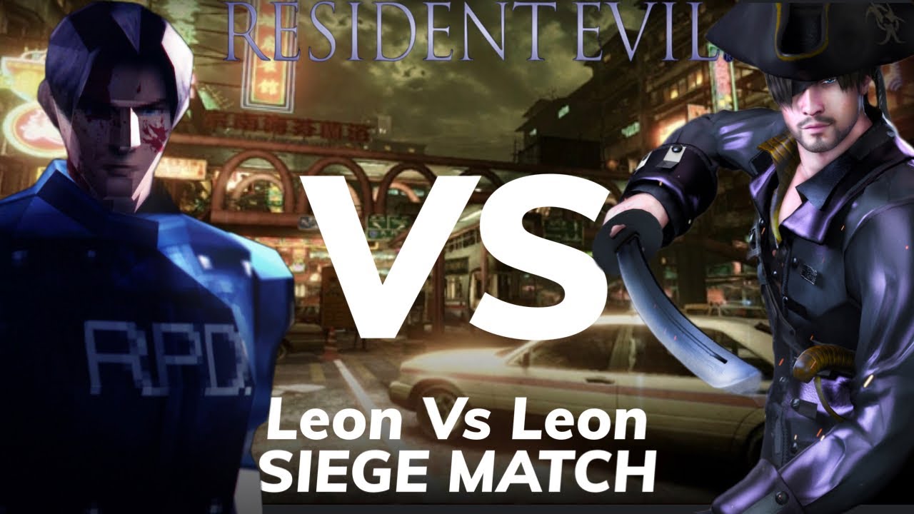 Resident Evil 6 Siege | Leon Vs Leon 1v1 Part 4 (Full Game) - YouTube