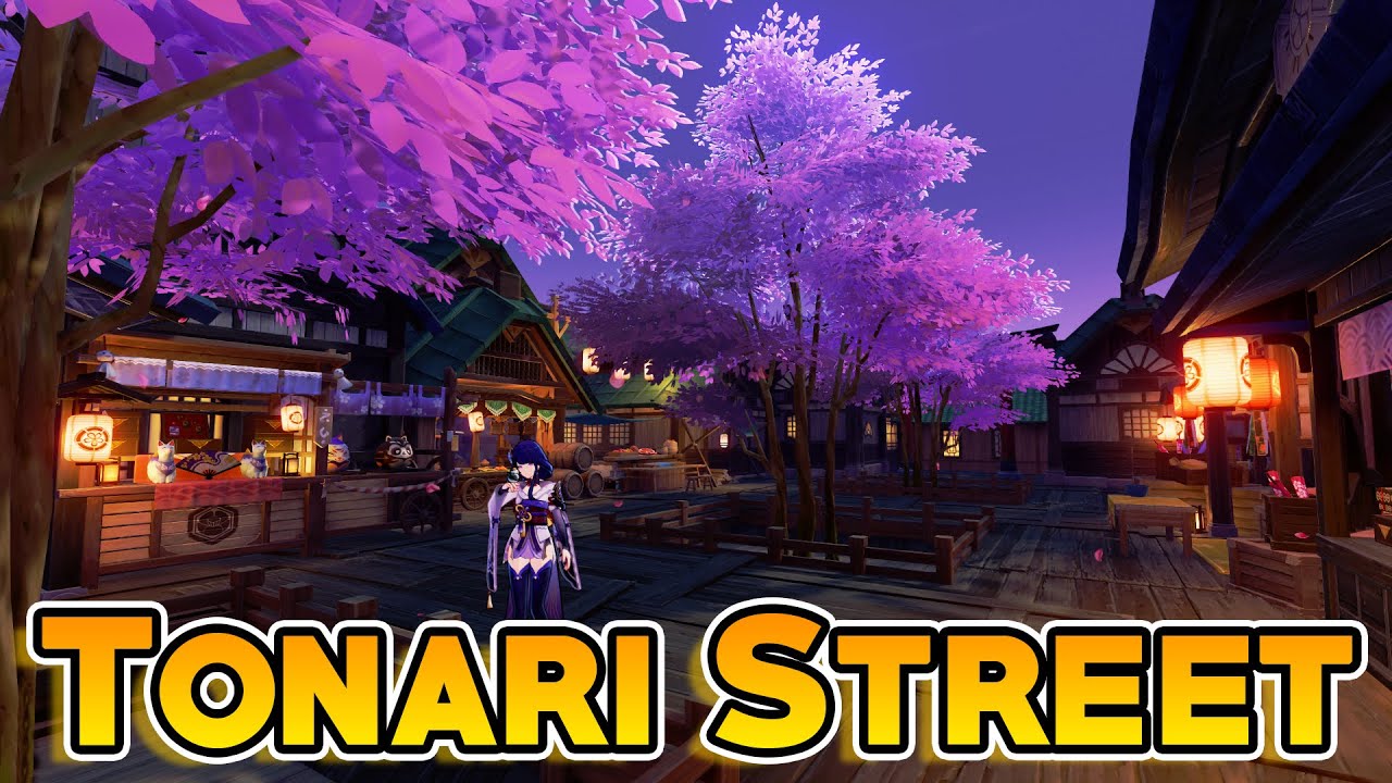 Tonari Street - Genshin Impact Teapot Layout Tutorial 原神尘歌壶 - YouTube