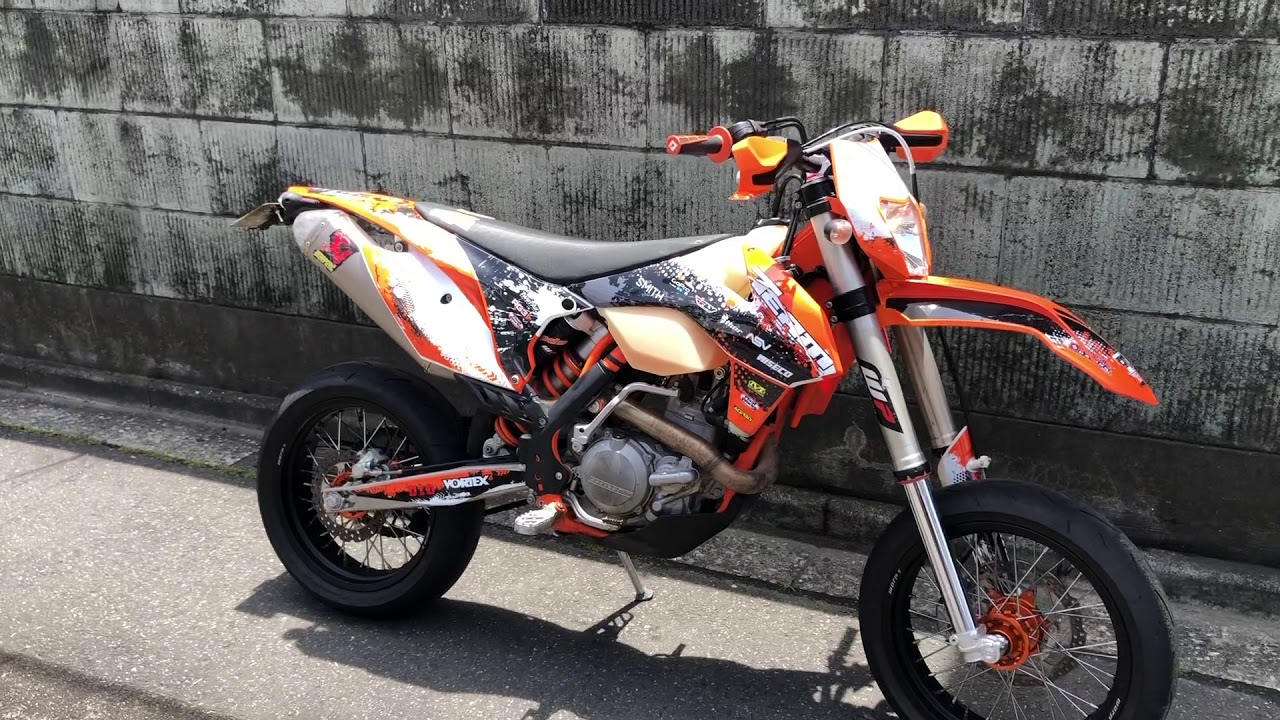 500 EXC Motard - YouTube