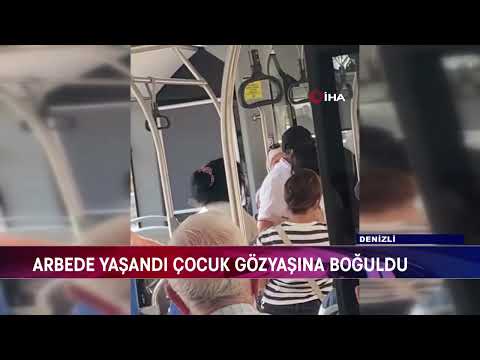 OTOBÜSTE TESETTÜR KAVGASI