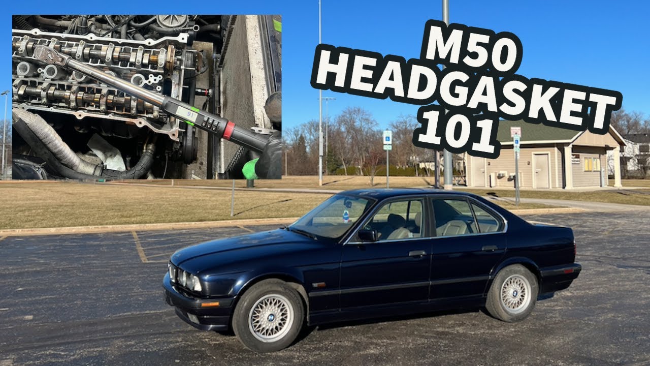 Getting a BMW E34 525i Back on the Road After a Blown Head Gasket - YouTube
