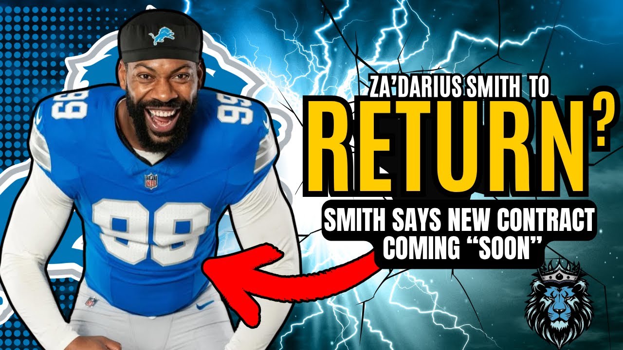 COMFIRED: Za'Darius Smith WANTS To RETURN To The Detroit Lions! - YouTube