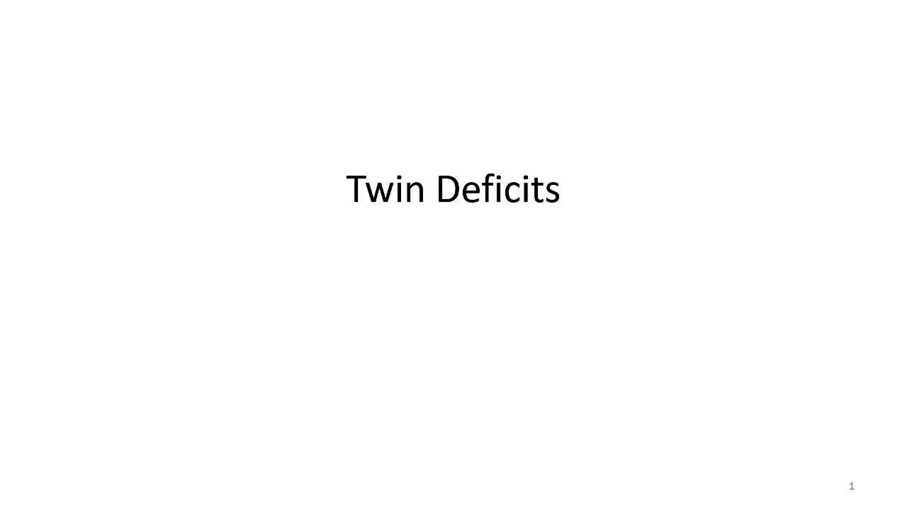 Twin Deficits Hypothesis - YouTube