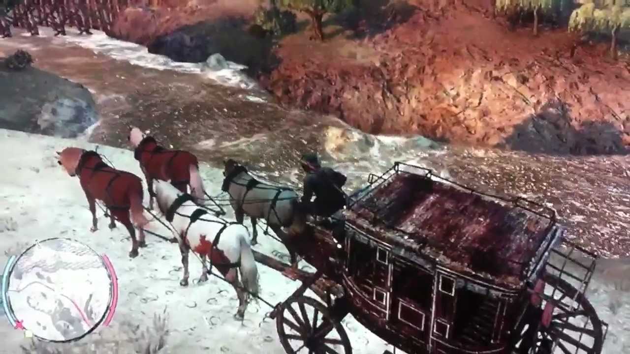 Red Dead Redemption beautiful waterfall - YouTube