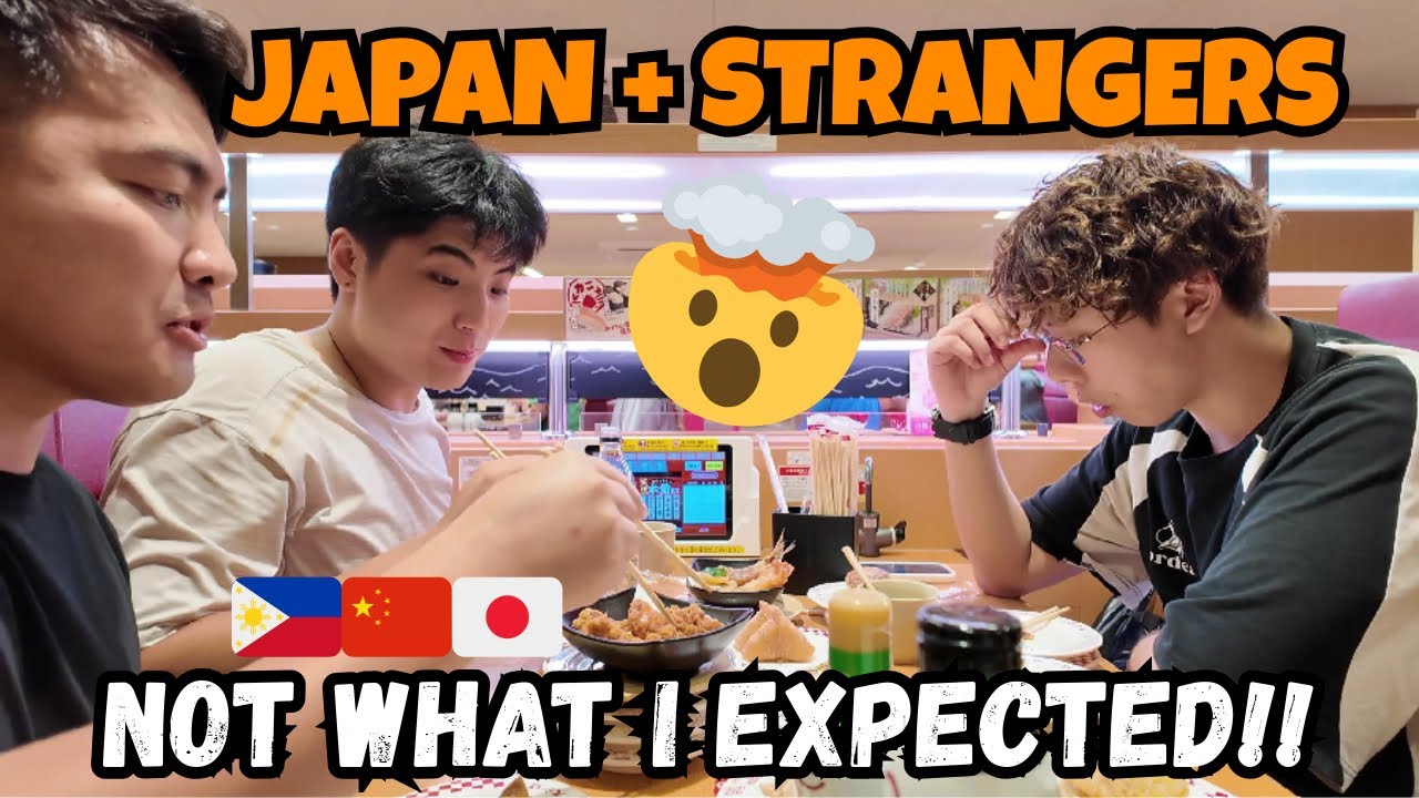 Japan with 3 Random People... NOT WHAT I EXPECTED! - YouTube