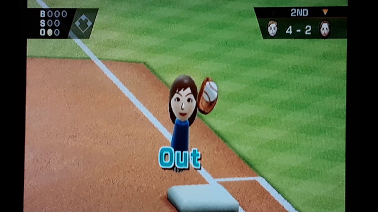 Wii Sports Baseball - Episode 28 - Playing With My Favorite Guest Mii ...