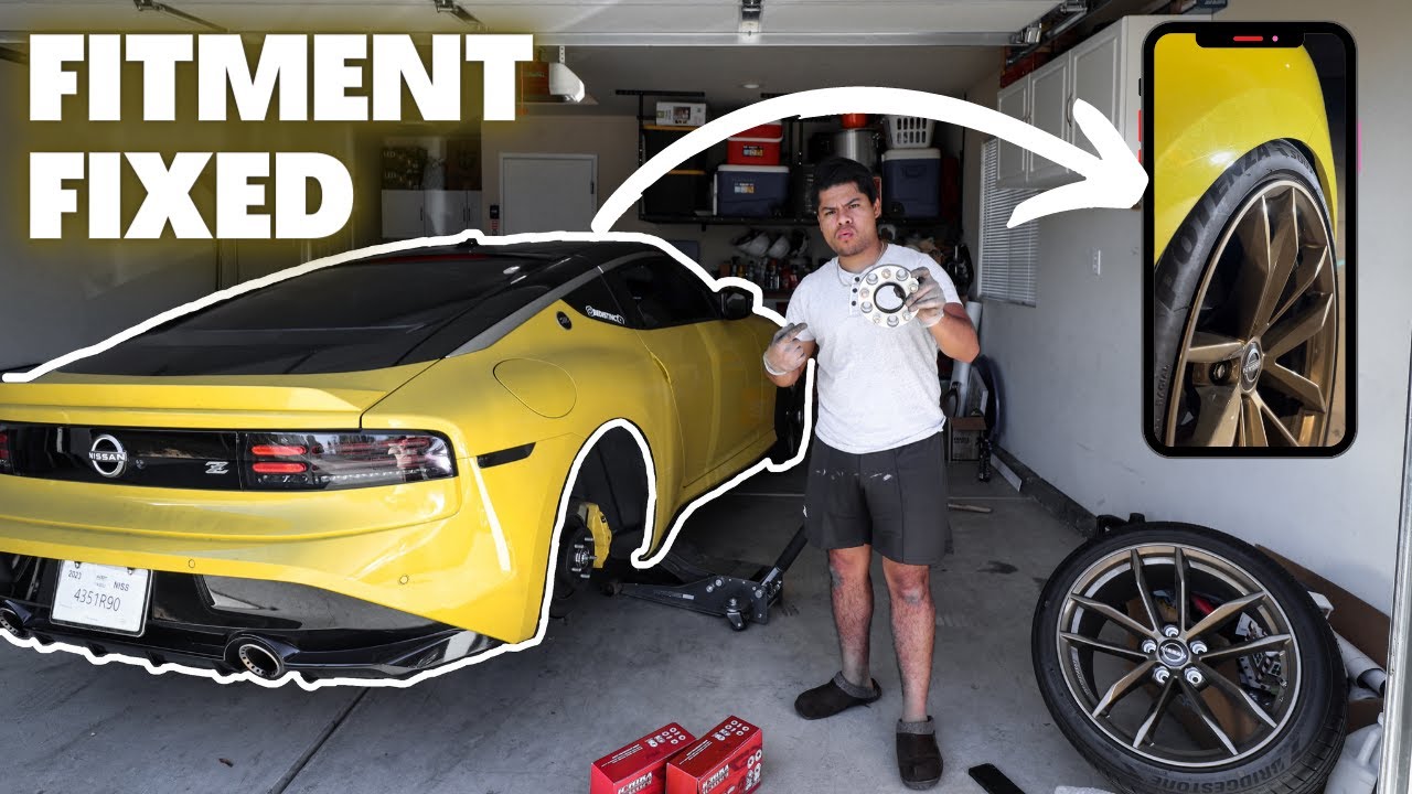 2023 NISSAN 400z gets SPICY FITMENT! 🥵 - YouTube
