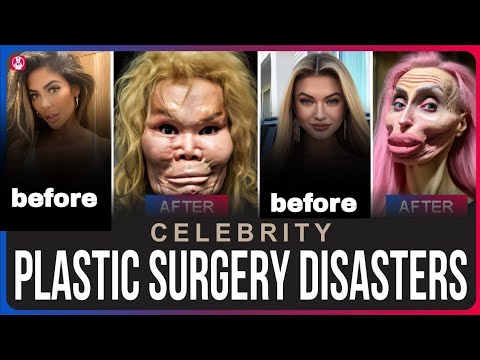 Top 5 Worst Celebrity Plastic Surgery Disasters - YouTube