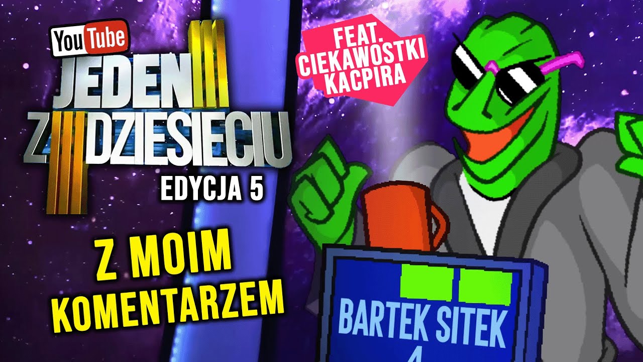 Kulisy nowego 1z10 o YouTube @Kacpir - komentarz UCZESTNIKA - YouTube