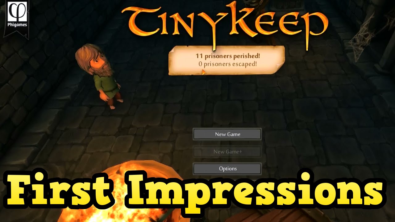 Tiny Keep Gameplay: First impressions and Mini Guide - YouTube