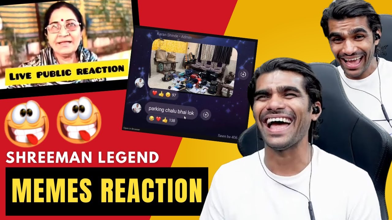 Shreeman Legend Funny Memes Reaction | Shreeman Legend Fun - YouTube