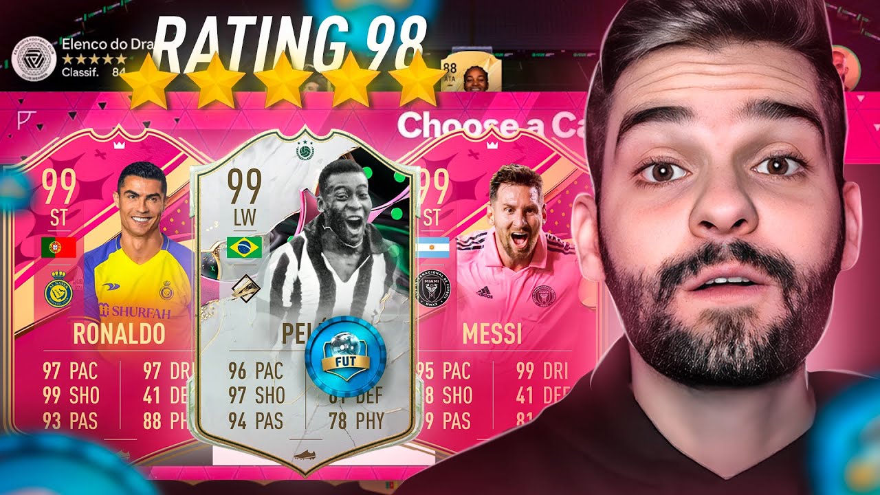 98 no FUT DRAFT! O MELHOR DE TODOS OS TEMPOS! FIFA #01 - YouTube