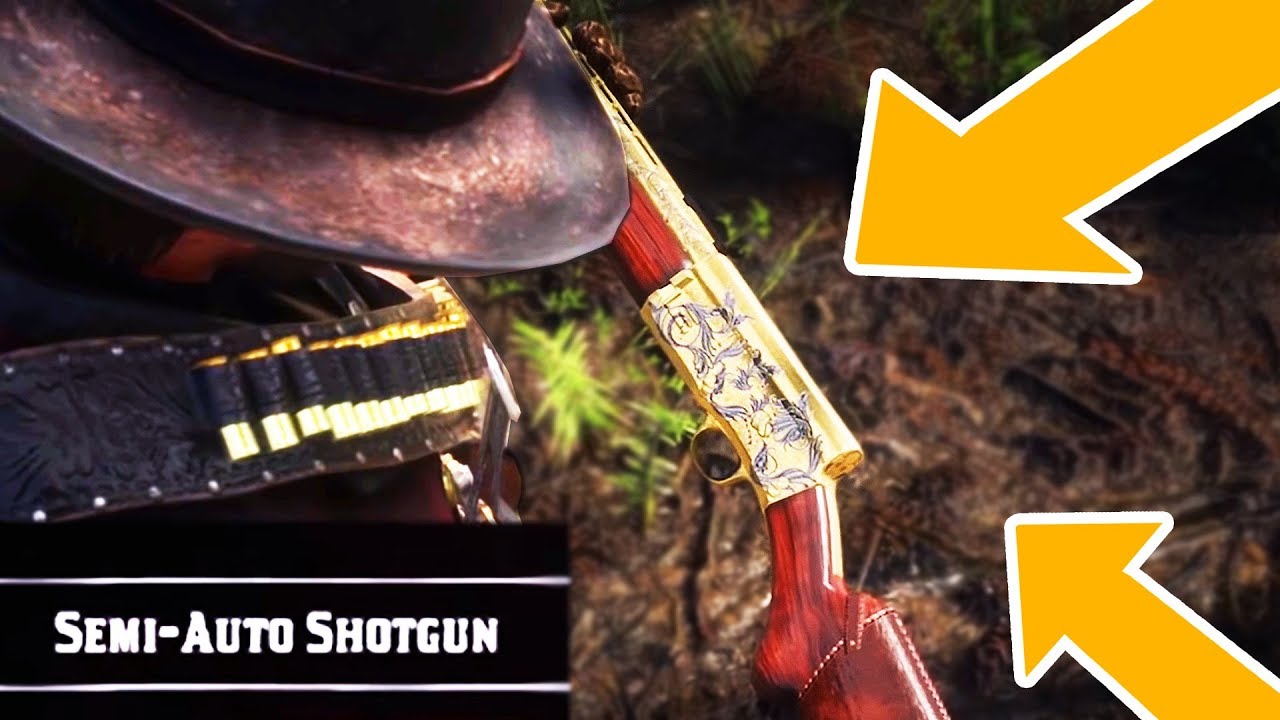 Red Dead Redemption 2 - Secret Shotgun Location ! (Semi-Auto Shotgun ...