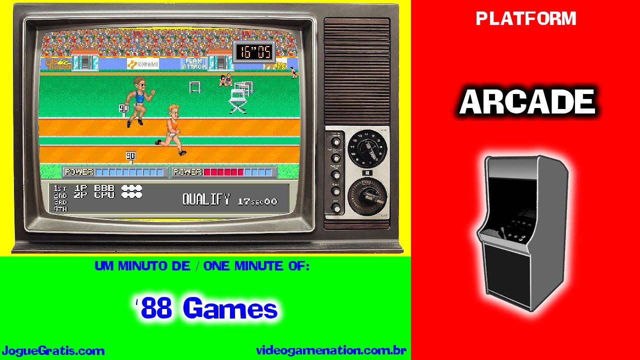 ‘88 Games, Arcade, Konami, 1988 - YouTube