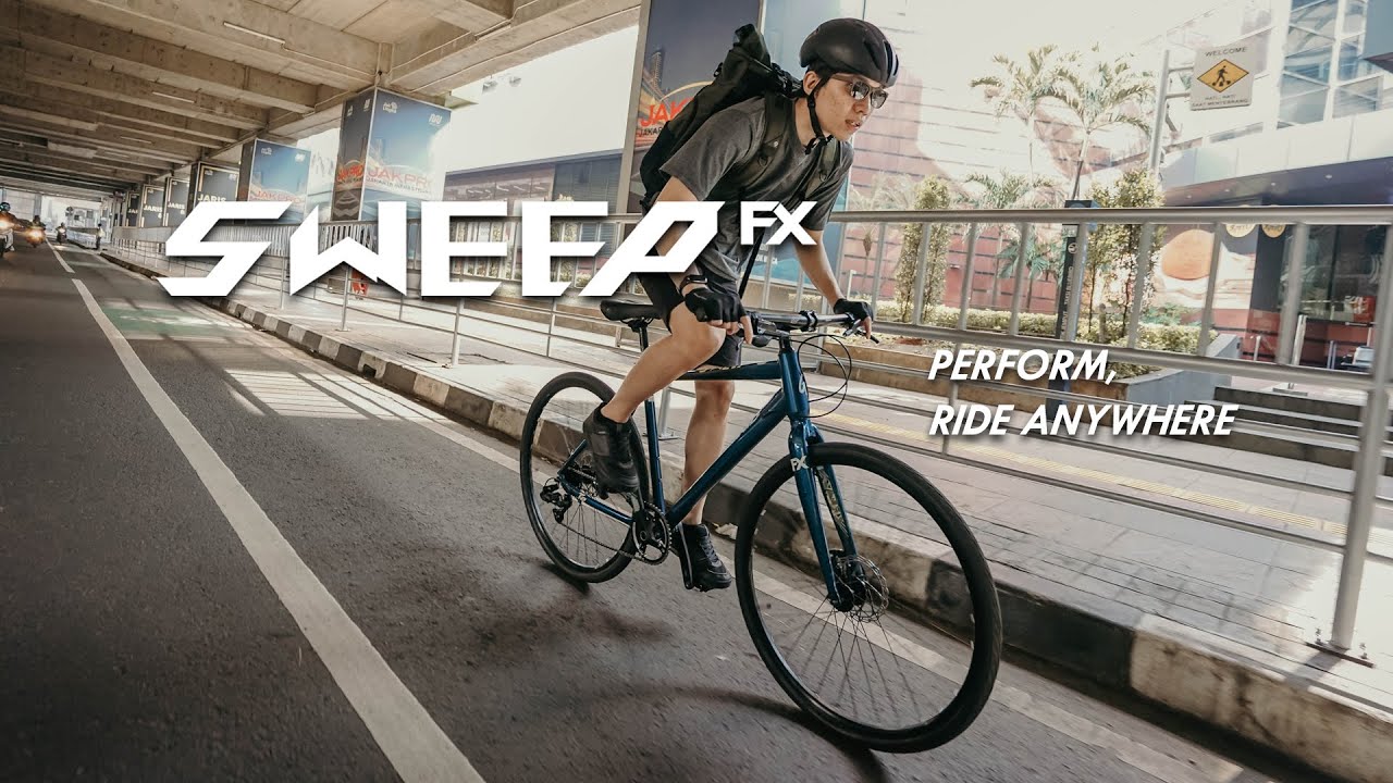HYBRID BIKE SWEEP FX: PERFORM, RIDE ANYWHERE - YouTube