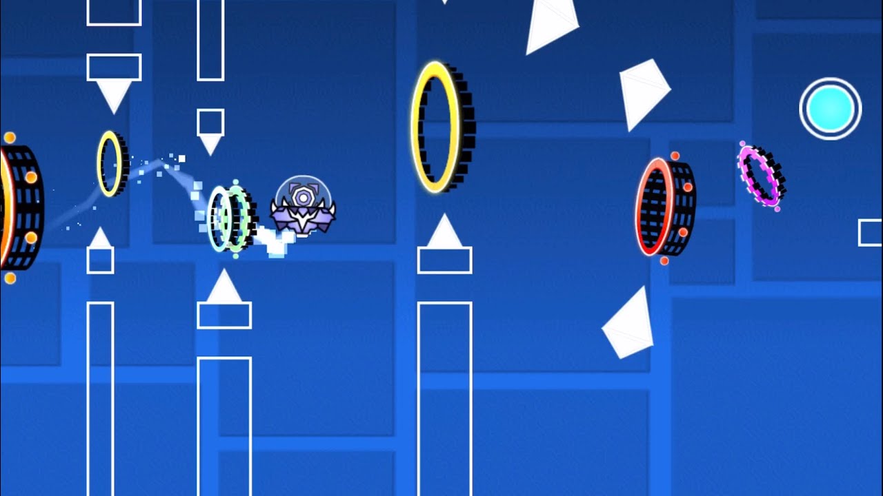 SPACE INVADERS /BOSS FIGHT DEMON LAYOUT / Geometry Dash (full showcase ...