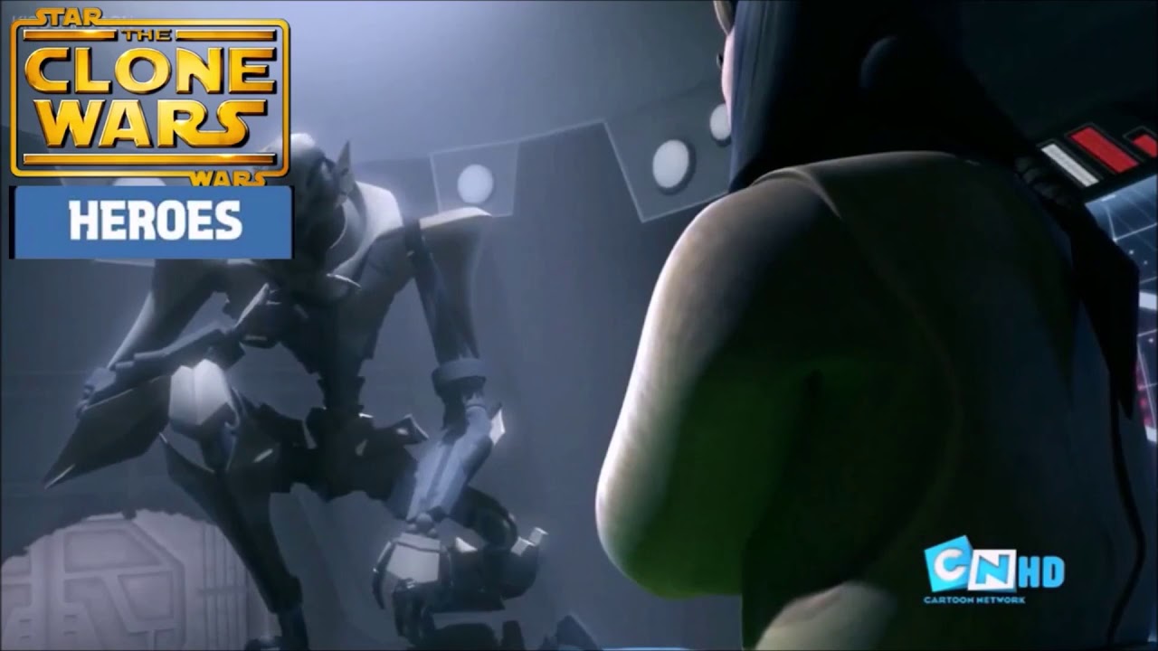 TCW: Grievous Hero vs Eeth Koth Villain (Edit w/Lightsaber Duels Heroic ...