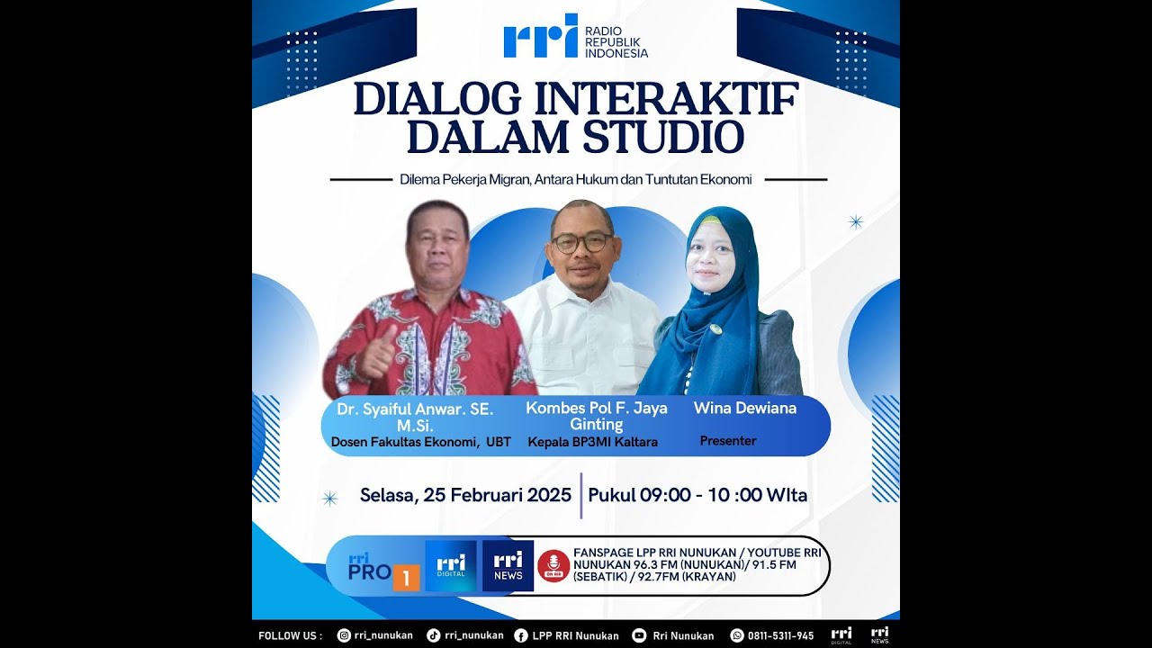 DIALOG INTERAKTIF DALAM STUDIO - 25 FEBRUARI 2025 - YouTube
