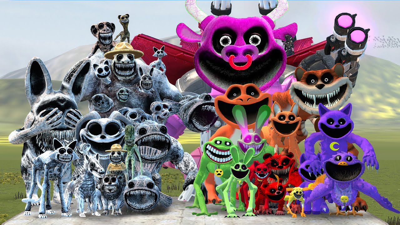 EVOLUTION OF SMILING CRITTERS BULLY BULLITO POPPY PLAYTIME CHAPTER 3 VS ...