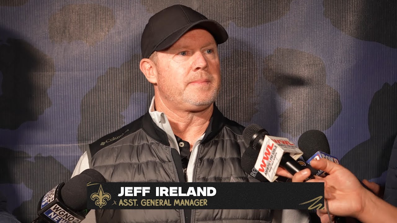 Jeff Ireland talks NFL Draft Prospects | 2024 Senior Bowl Interview ...