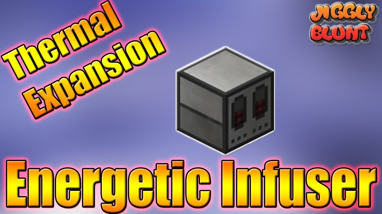 Energetic Infuser (Thermal Expansion) | Minecraft Mod Tutorial - YouTube
