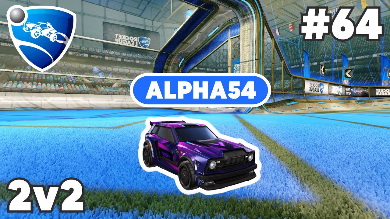 Alpha54 Ranked 2v2 PRO Replay #64 - Rocket League Replays - YouTube