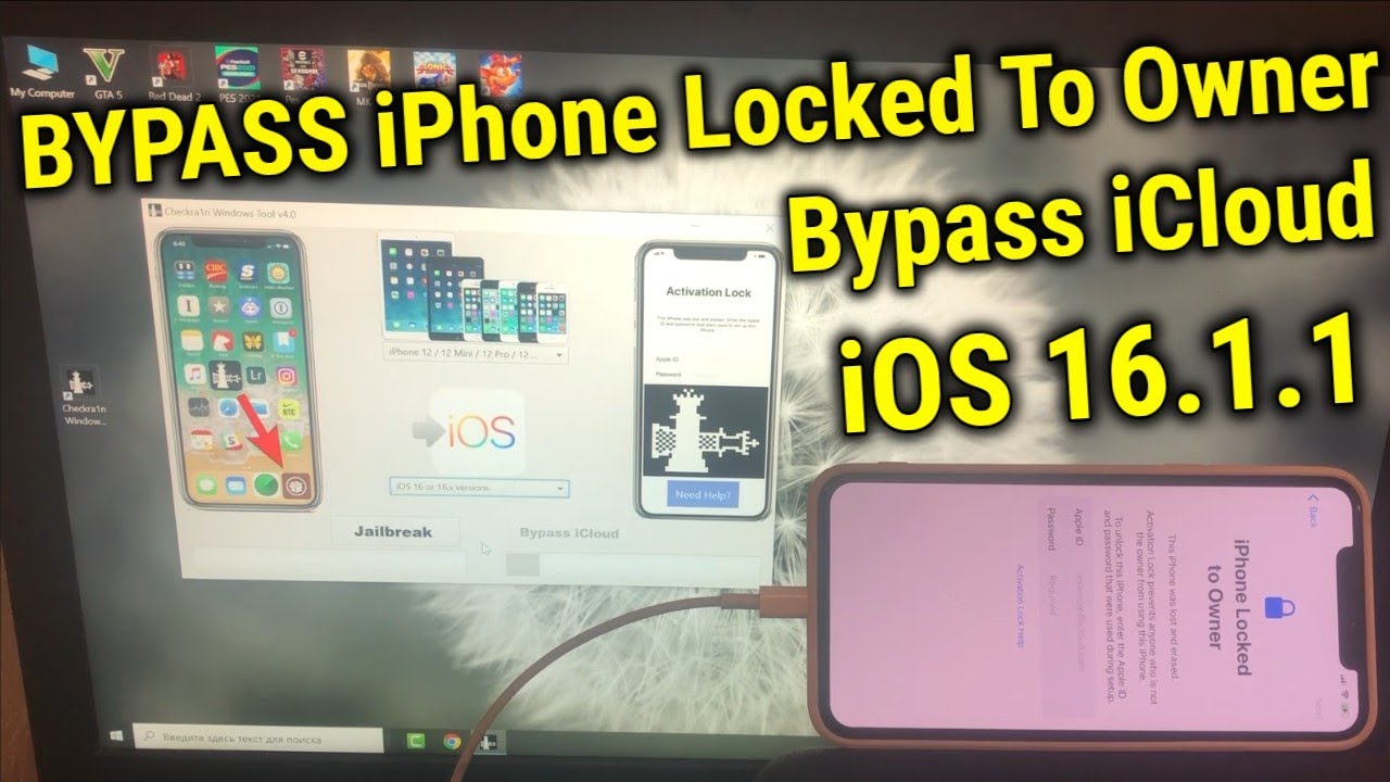 New iCloud Unlock Tool iOS 16.1.1 Bypass Activation Lock with Jailbreak ...