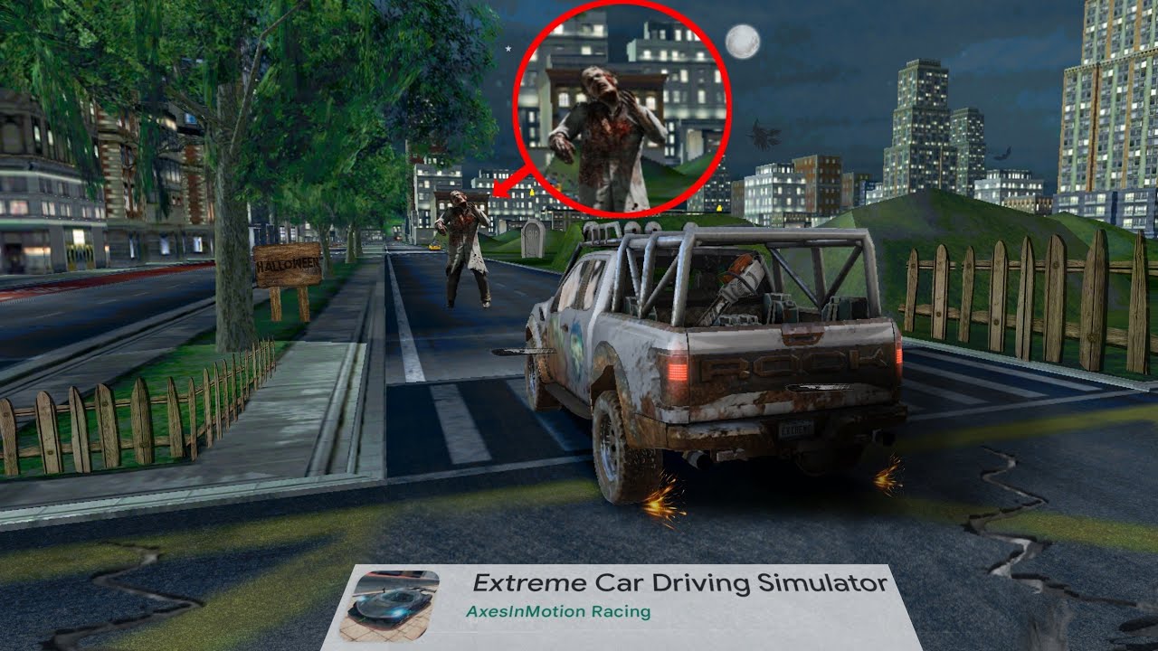 I Met The ZOMBIE First Time 🤯 || Extreme Car Driving Simulator - YouTube