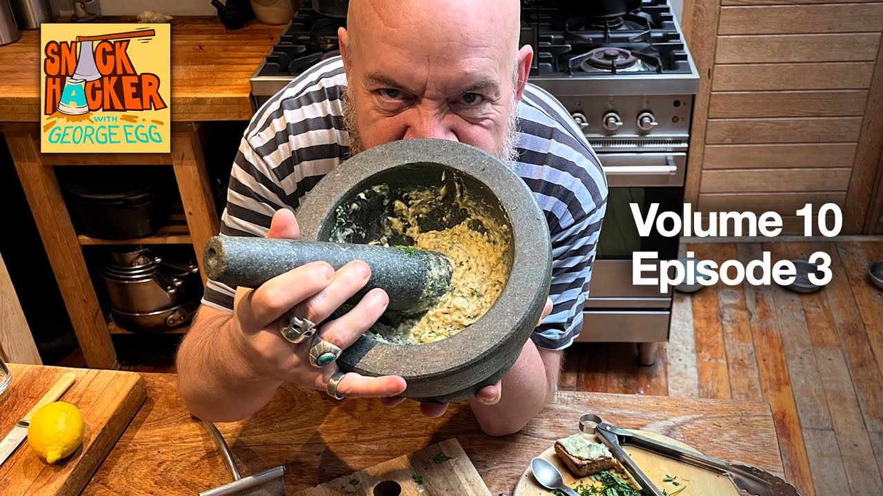 Snack Hacker with George Egg - Overnight Aubergine - YouTube