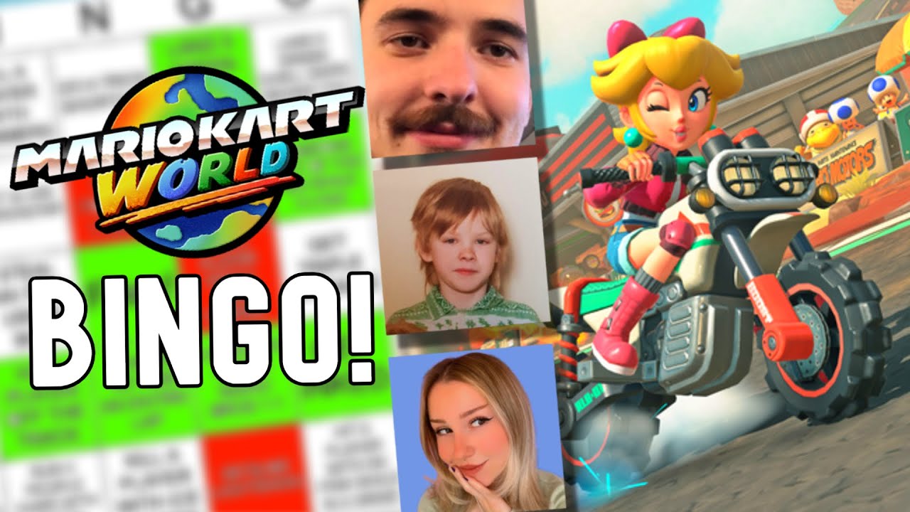 She Cooked With This Idea | Mario Kart World BINGO with Aksually ...