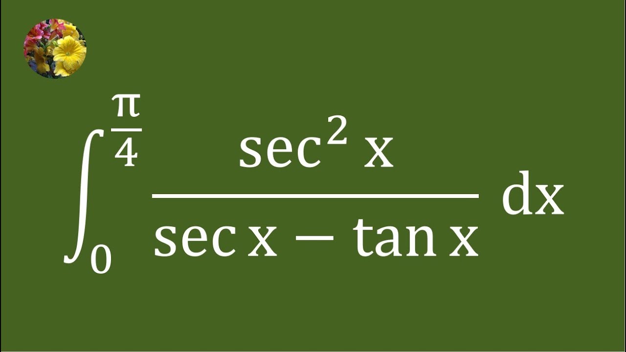 5th method to evaluate the definite integral using algebraic ...
