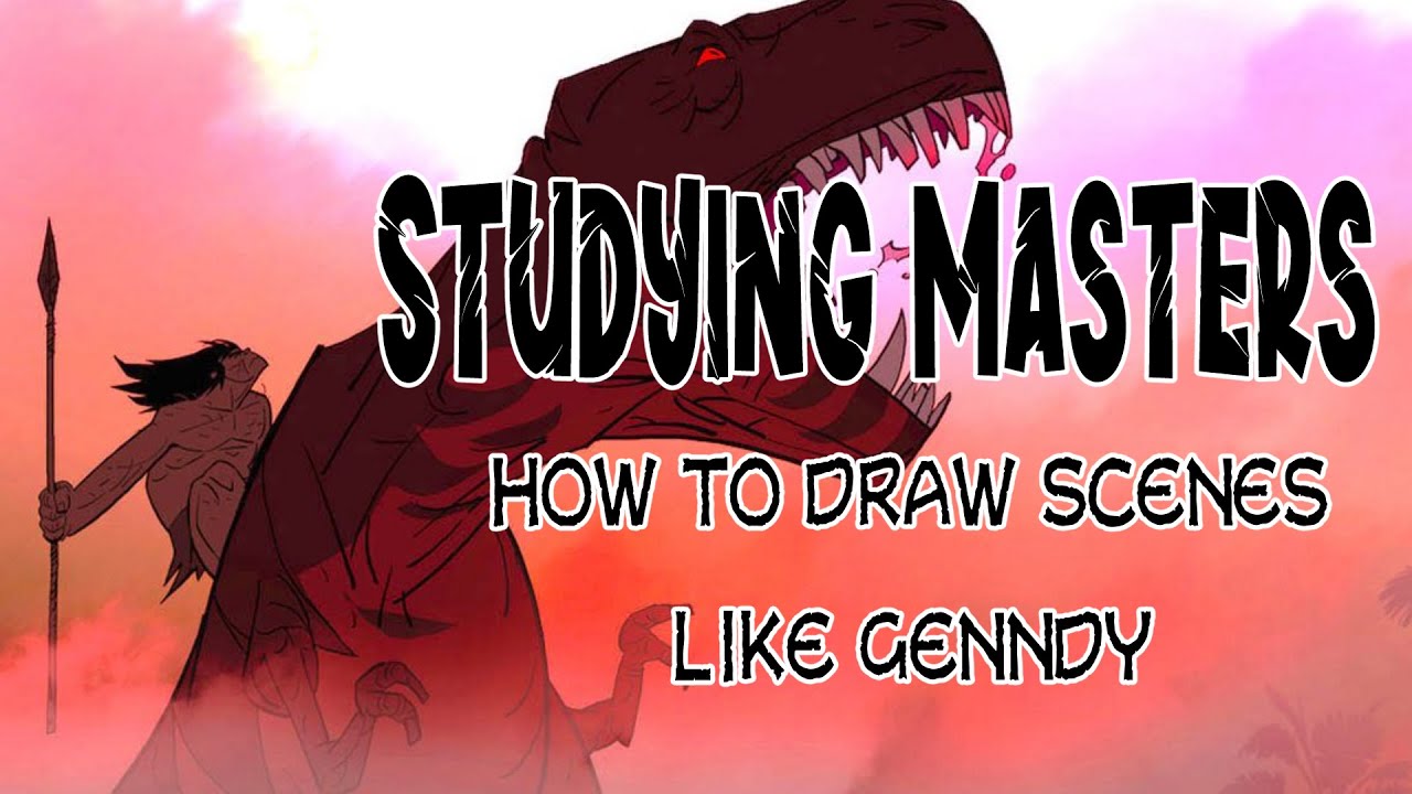How To Draw Action Scenes Like Genndy - YouTube