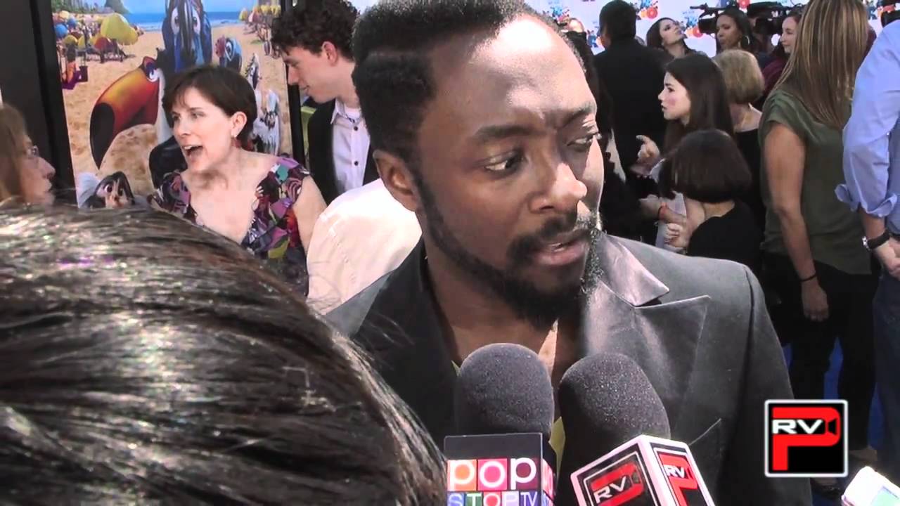 Full interview of Will.I.Am on the carpet for Rio Premiere in Hollywood ...