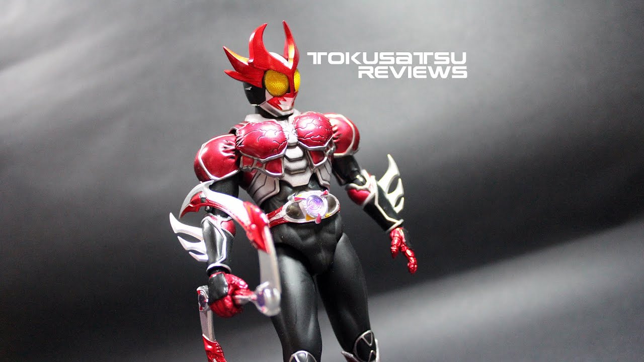 S.H. Figuarts Kamen Rider Agito Burning Form Toy Review - YouTube