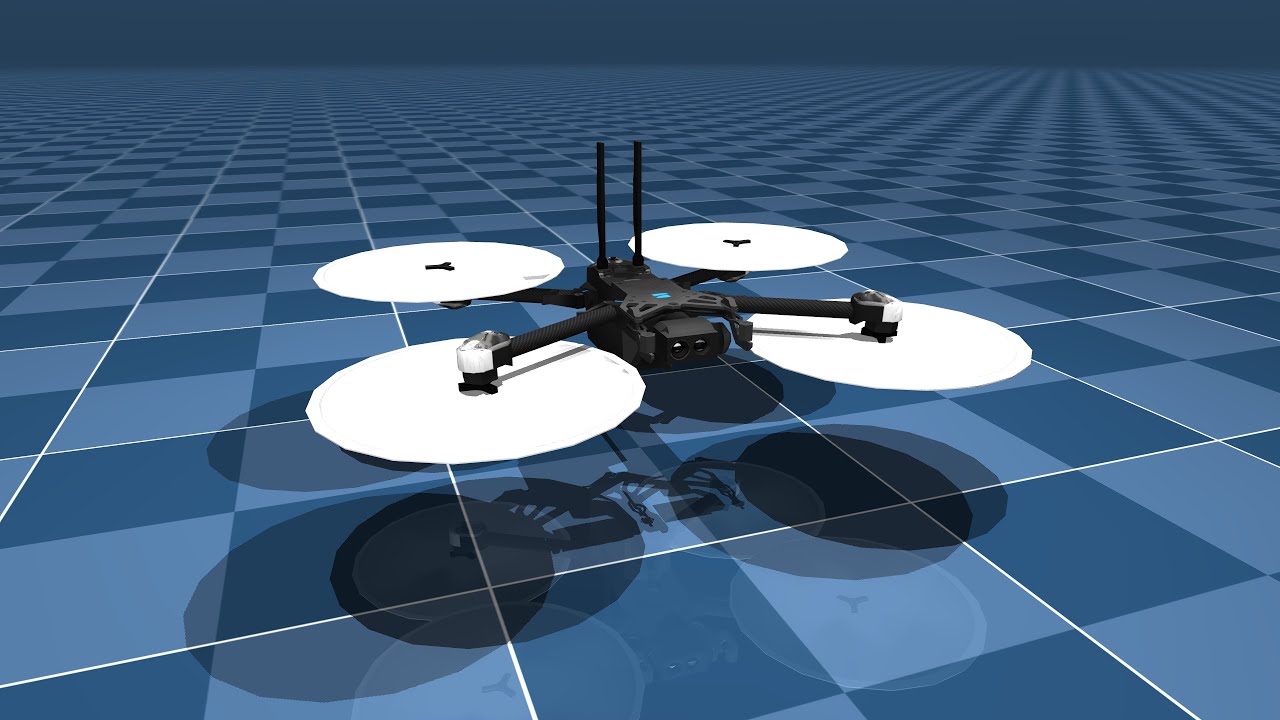 Skydio X2 — MuJoCo Menagerie - YouTube