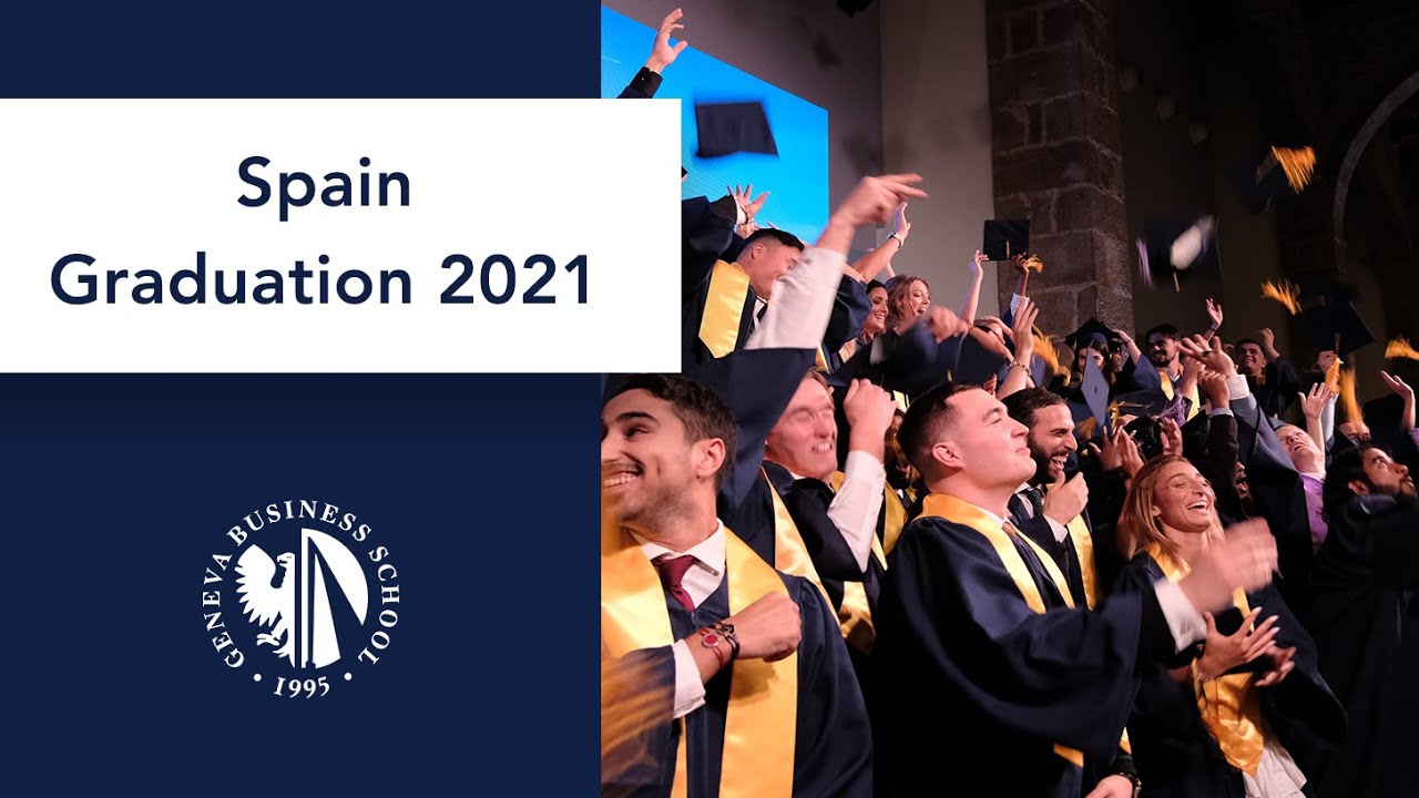 Spain Graduation Ceremony 2021 - YouTube