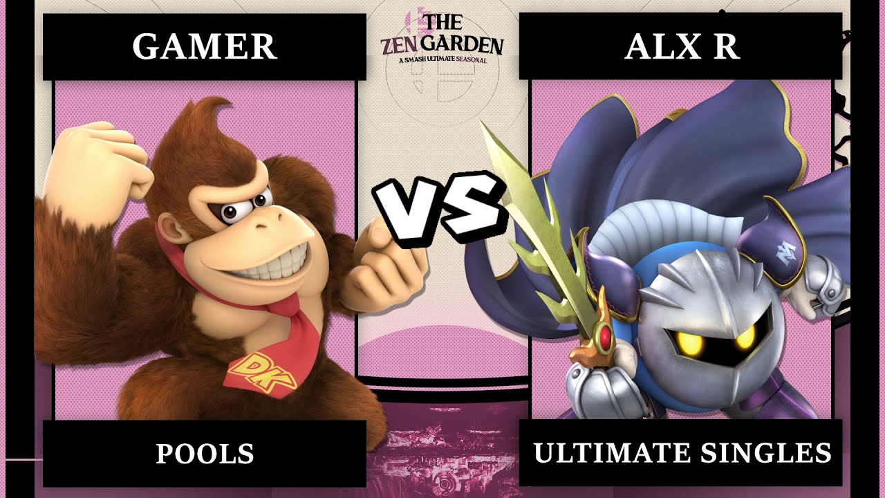 ZG # 01 | Gamer (Donkey Kong) vs ALX R (Meta Knight) | Pools | SSBU ...