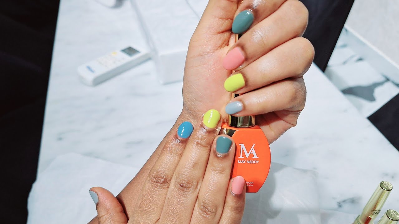 Nail art with jal - YouTube