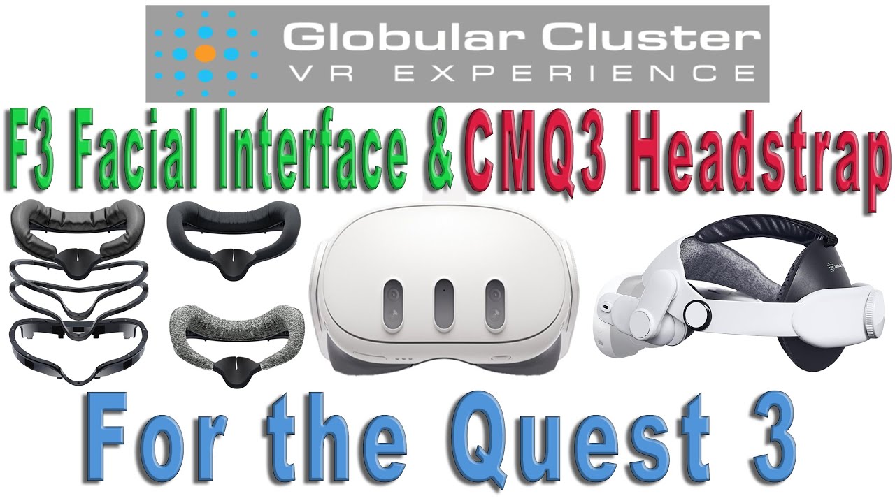 Reviewing the Globular Cluster F3 Facial Interface and CMQ3 head strap ...