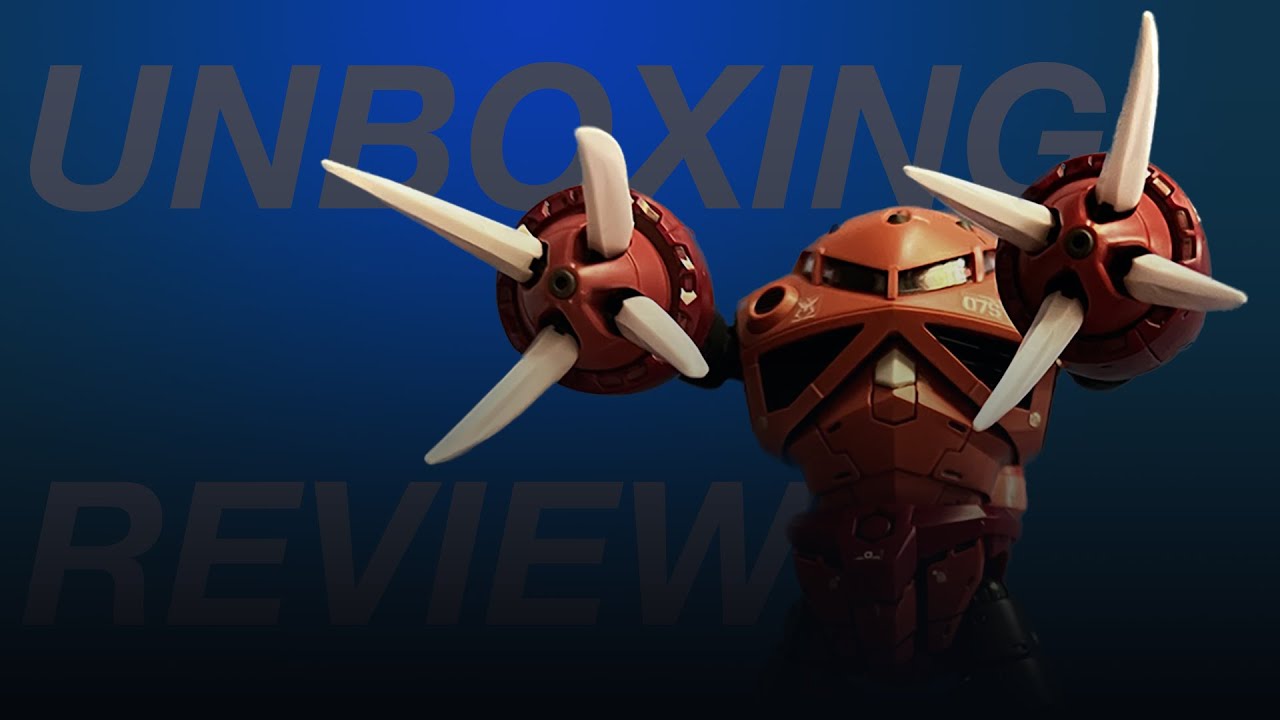 RG Char's Z'Gok Unboxing and Review. - YouTube