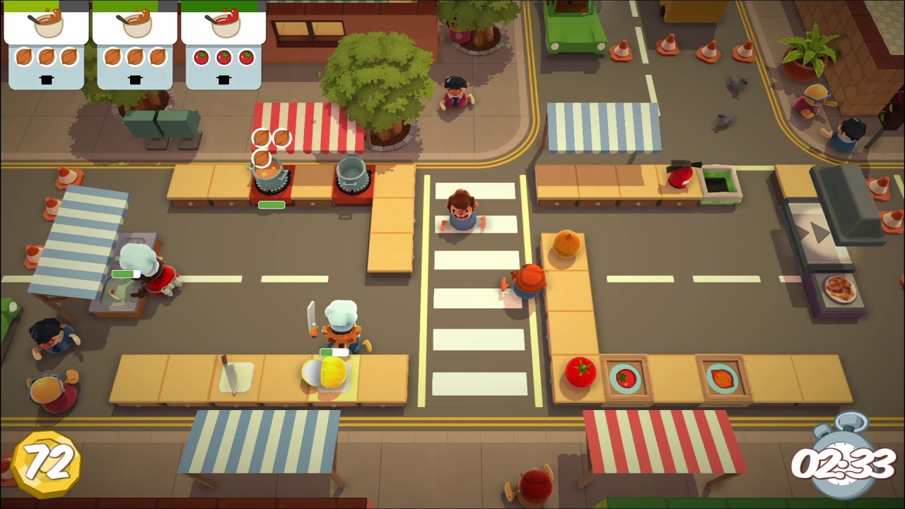 Overcooked! 1-2 (2 player gameplay) - YouTube