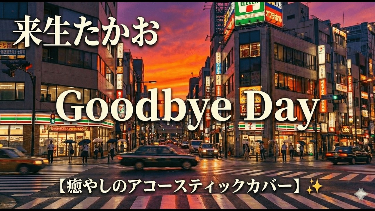 Goodbye Day (Cover) - 来生たかおRelaxing Bossa Nova at Sunset | Real Japan ...