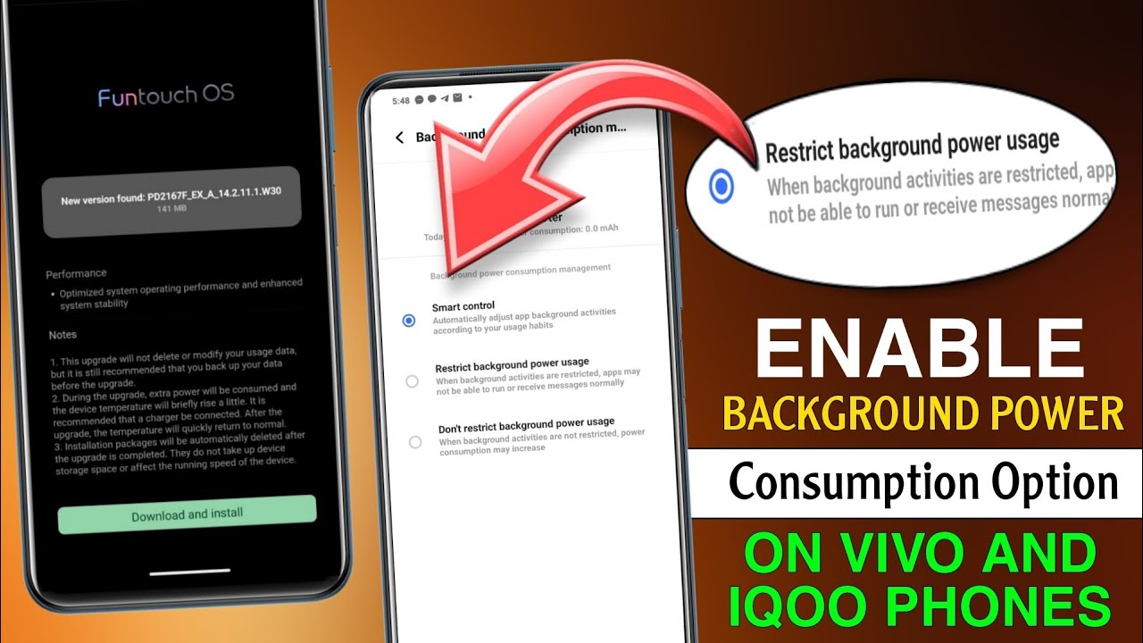 How To Enable Background Power Consumption Management Option On Vivo ...