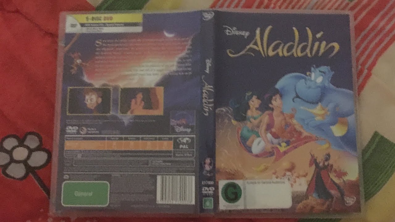 Opening and Closing To "Aladdin: A original 1992 film" (Disney) DVD ...