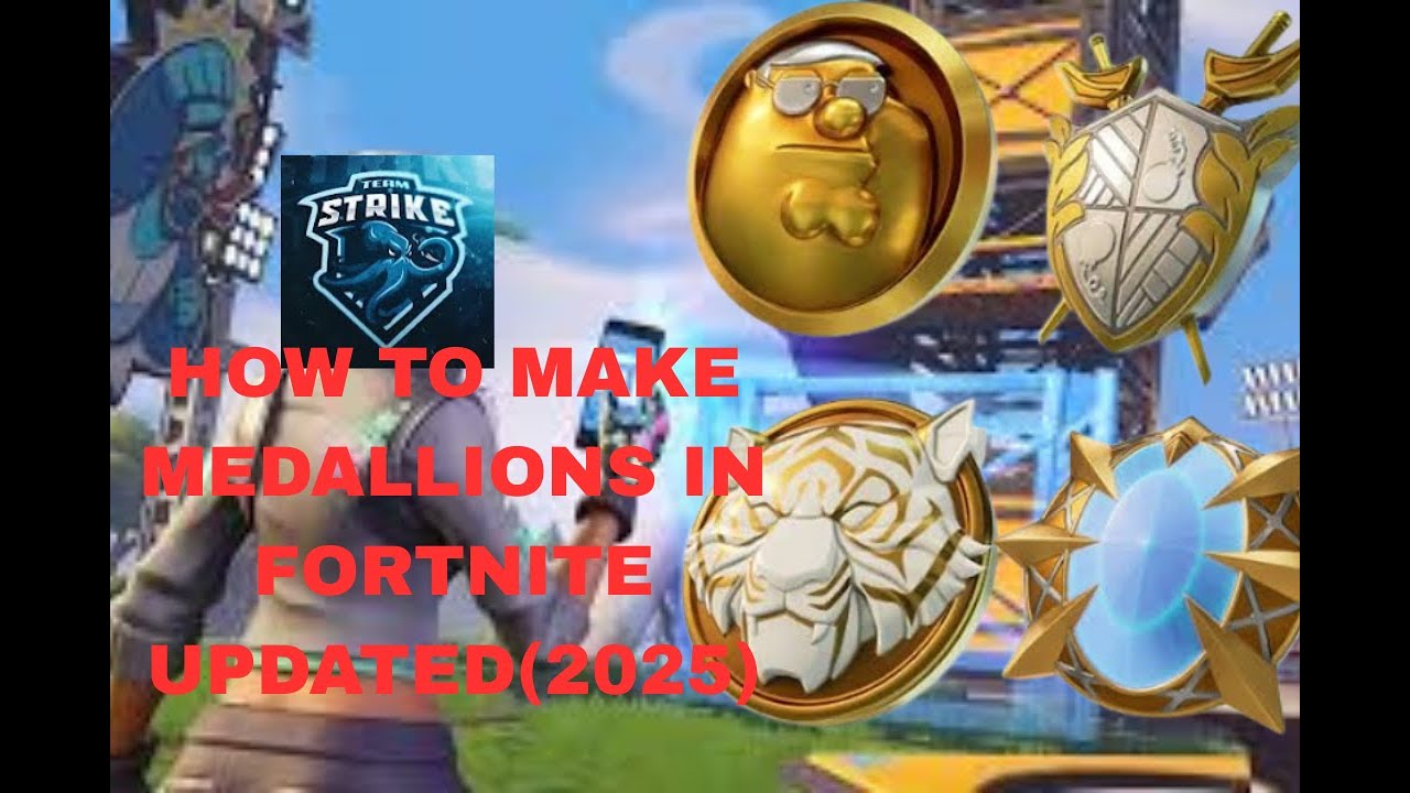 HOW TO MAKE MEDALLIONS IN FORTNITE CREATIVE UPDATED(2025)!!!! - YouTube