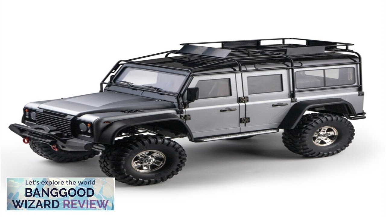 HG TRASPED P411 Frame 1/10 TX4 RC Car Rock Crawler Off-Road Truck ...